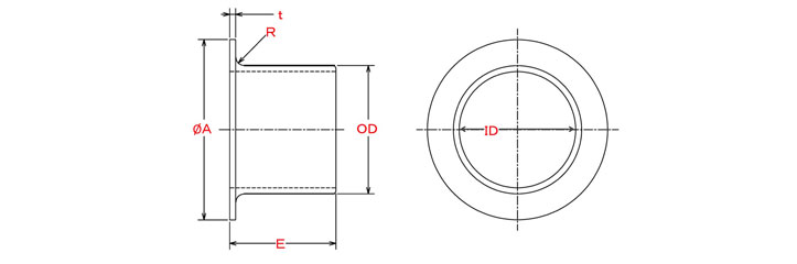 Stub End, Long, Short, Lap Joint Stub End